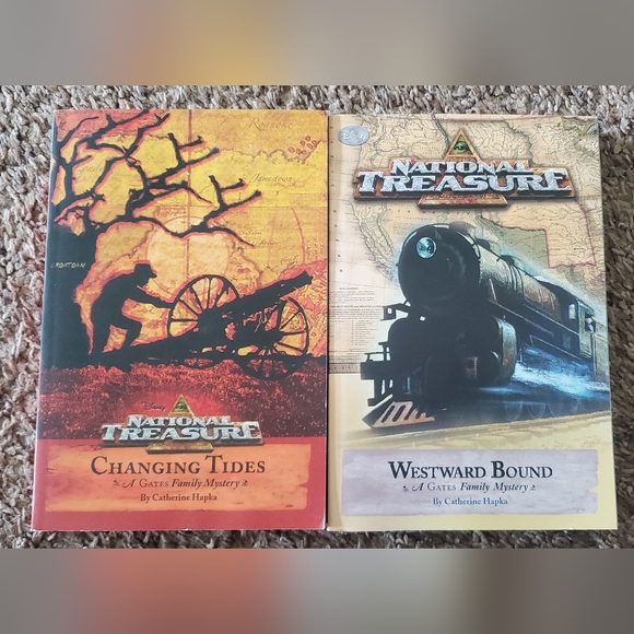 Disney | Other | National Treasure Books 4 Changing Tides Westward ...